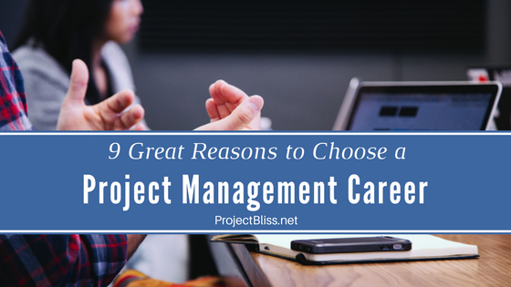 9 Great Reasons to Choose a Project Management Career - Project Bliss